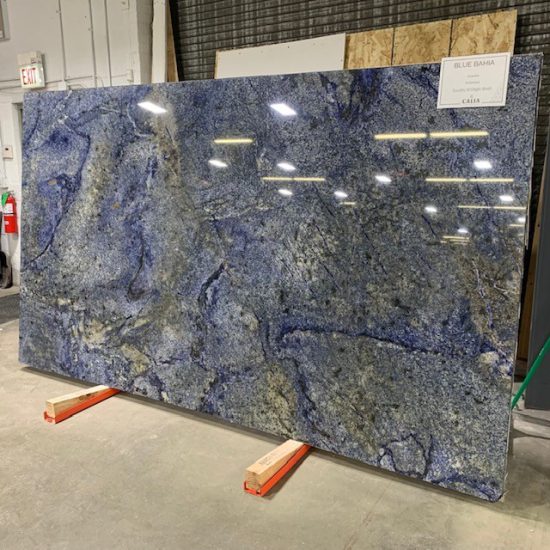Blue Bahia – Polished 3cm / 1981 - Calia Stone